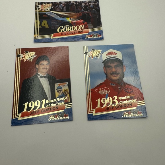 Nascar | Other | 33ptt Jeff Gordon The Unveiling1991 Bush Rookie 1993 ...
